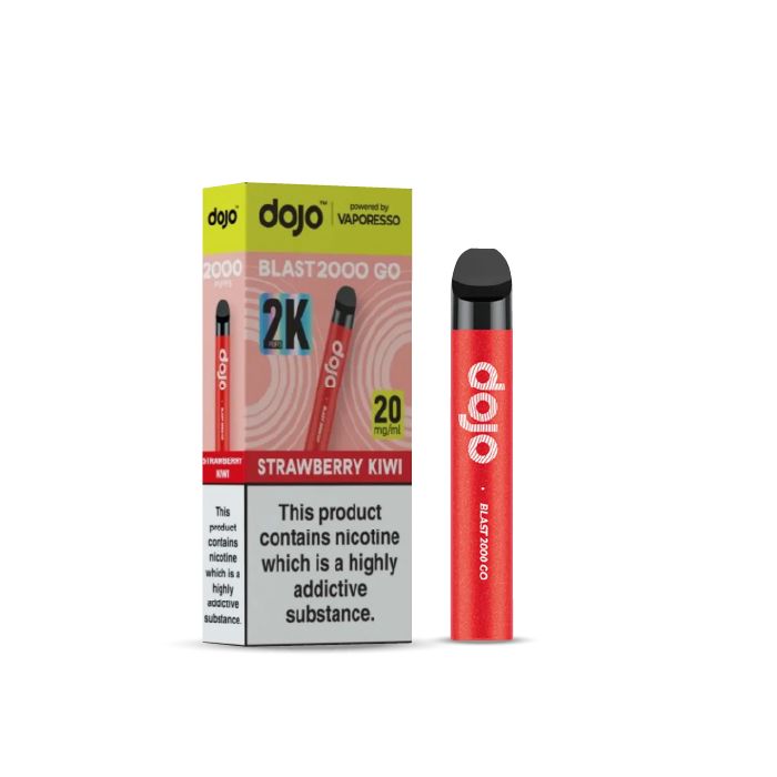 Strawberry Kiwi Vaporesso Dojo Blast 2000 Go Pod Kit
